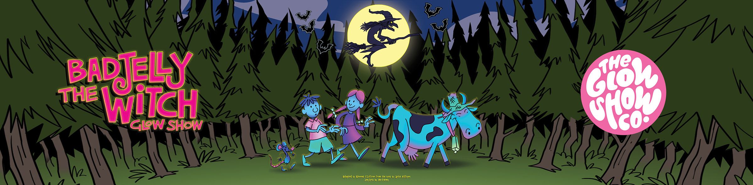 Badjelly the Witch Glow Show | Sir Howard Morrison Centre